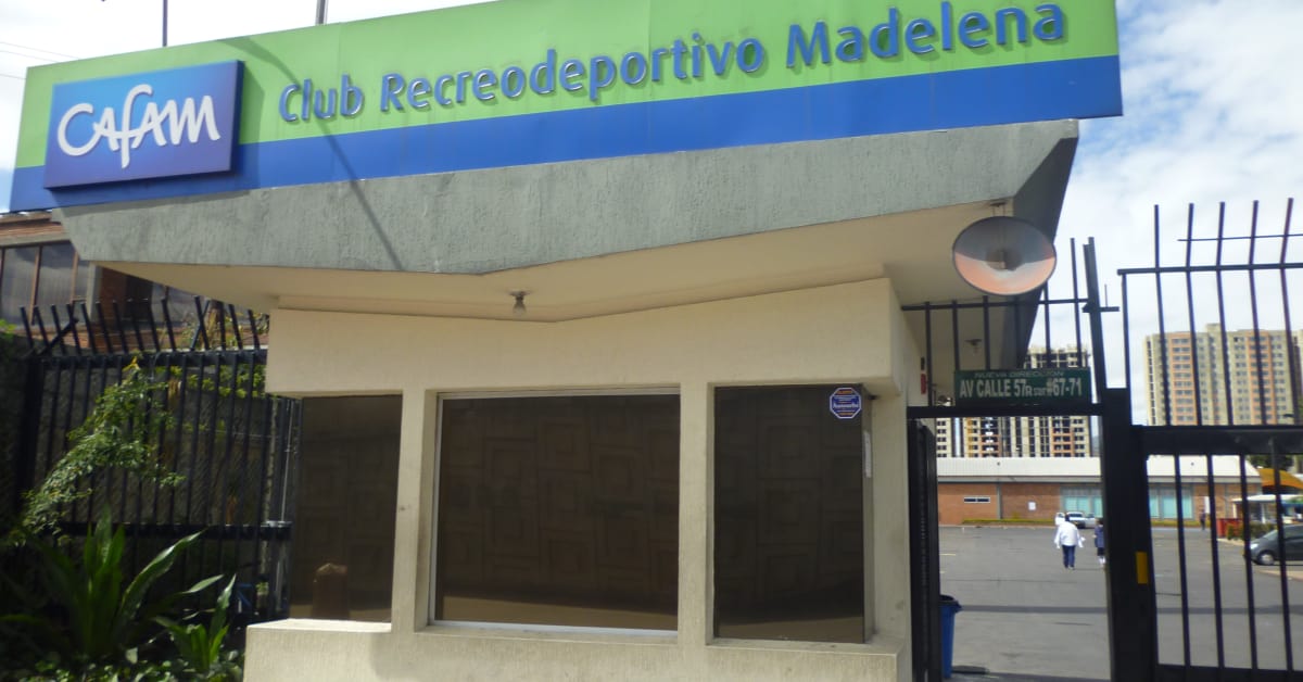📞CLUB RECREODEPORTIVO CAFAM MADELENA - Direccion Colombia 🗺